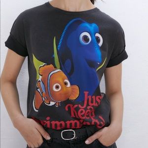 Zara | Tops | Nemo Disney Pixar T Shirt | Poshmark